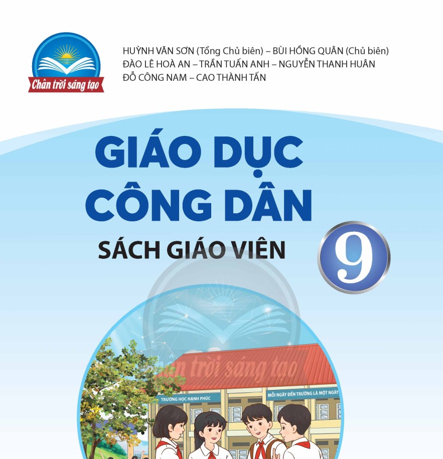 SÁCH GIÁO VIÊN GDCD 9 CHÂN TRỜI SÁNG TẠO PDF Miễn phí